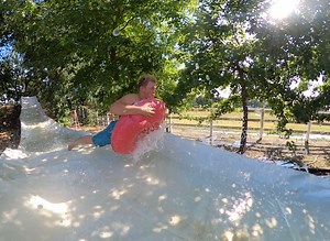 Homemade Water Slide - James Clark