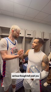 We executed the plan @romeflynn 🏆 I told him we were going out there to get the W and get him the MVP and we got it done!! One of the most meaningful days of my life. The real meaning of full circle. Glad we got to share it my guy. 🫡🙏🥂 | SOFI TUKKER