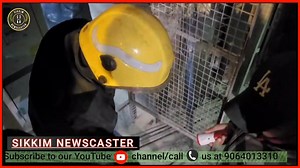 Follow Up | Some Inflammable substance kept besides generator might be the reason for fire outbreak. We are collecting more precised details on this... | Sikkim Newscaster