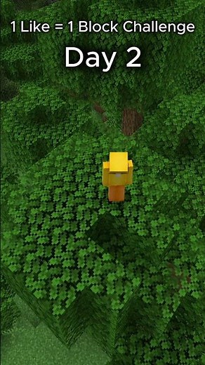 Day 2 of Breaking 1 Block per Like – 30 Blocks Gone! 💥 | Minecraft Challenge