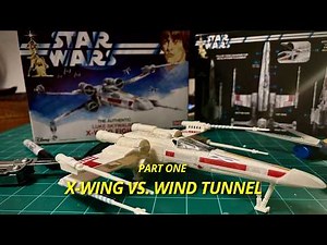 Building a X-Wing Model for the Windtunnel!