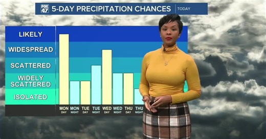 A winter weather advisor is in effect as a clipper system moves in overnight