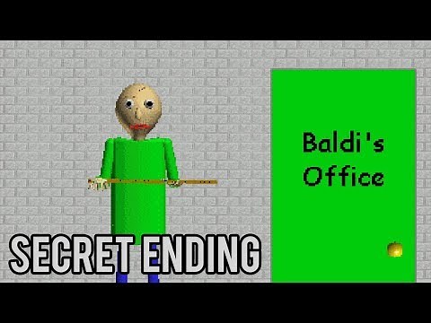 Baldi's Basics - Secret Ending Full Transcript
