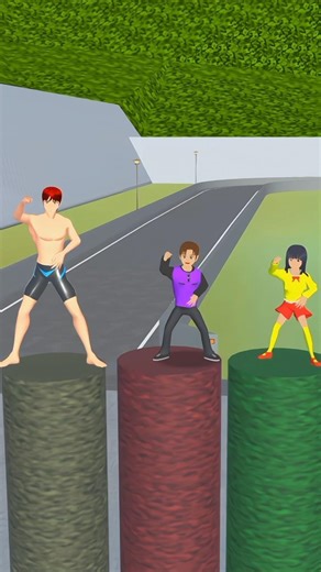 Everyone ignore baby Rina 🥺 _sakuragame _sakuraschoolsimulator _animation #ccpsakuraschoolsimulator