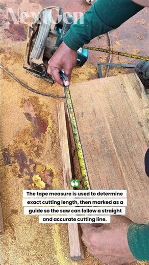 Perfect Wood Measurement Before Cutting! Pro-Level Carpentry