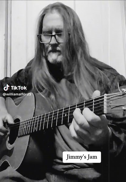 Listening to Led Zeppelin's first album and was inspired!