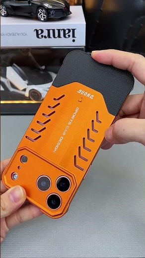 iPhone 17 Pro Elastic Clip Design, All-Aluminum Alloy Shell, Frameless Design for a Bare-Hand Feel