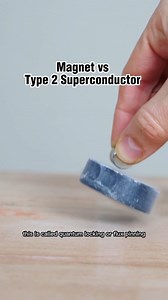 105K views · 3.1K reactions | Quantum locking #magnet #type2 #superconductor #science #physics #experiment | The Action Lab | Facebook