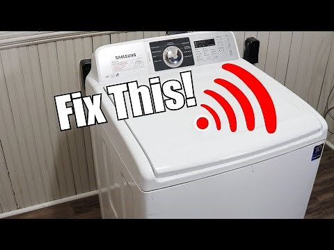 Samsung Washer Won't Spin Out Clothes, Banging Noise DC Error Code Fix
