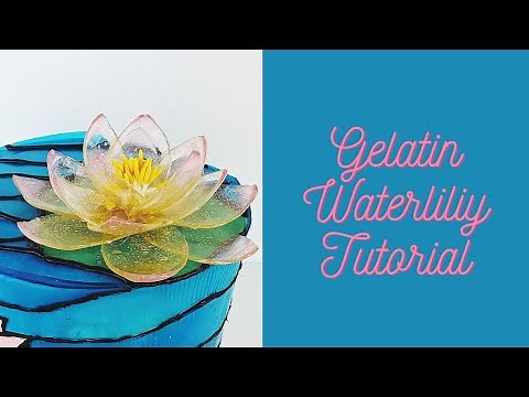 Cake Decorating Tutorial | How to make Gelatin Flowers