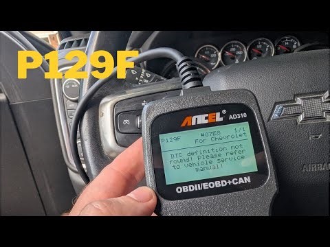 Chevrolet & GMC Truck Crank but no Start with P129F