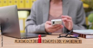 Exploring remote employment opportunities and the future of work from a cozy workspace