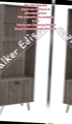 Warehouse clearance Drayton street Wolverhampton wv24ea open every day from 10am till 5pm. Only we have these cabinets available in UK.#clearancesale #virviralvideo🔥😘 #wolverhampton #londontiktok #londonlife