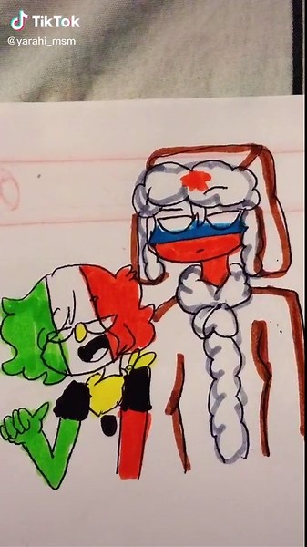 #yarahi_msm #countryhumans #countryhumansmexico #dibujo #drawing #countryhumansrussia #rusmex #mexicoxrusia #parareforzarlaamistad