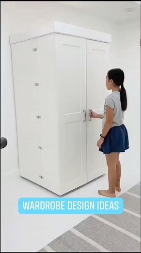 Smart Wardrobe Design Ideas # interiordesigner #livingroom #interior #wardrobe #dressing #interiordesign #interiordesigner #viralreelsfbreels #design #viralpage #decorations | dcreator.in