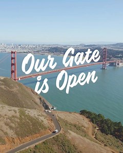 14K views · 600 reactions | The wait is finally over! We are ready to welcome you back. Take our San Francisco Safe Travel Pledge and start planning your next trip #OurGateIsOpen | San Francisco | The Official Guide | Facebook