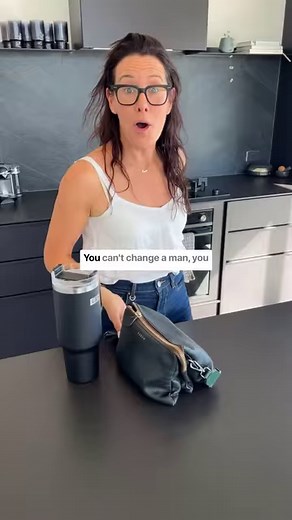 1.9M views · 38K reactions | You Can’t Change Them . #couplecomedy Joelle Legg Dry Bar Comedy #husbandandwife #marriagehumor | Mike and Joelle | Facebook