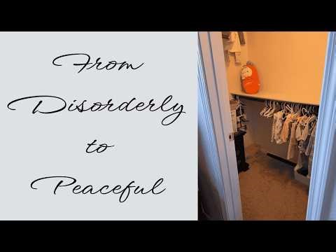 Slow Living for Twin Moms | Cozy Closet Declutter and My Morning Routine