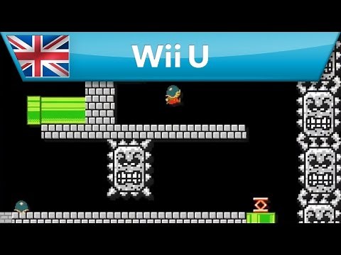 Super Mario Maker - Big Thwomp Romp with Nintendo Life (Wii U)