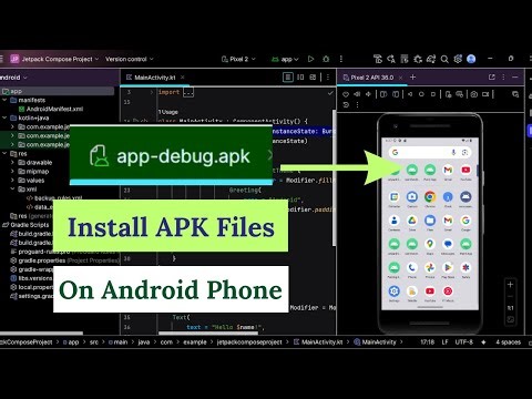 How to Install APK Files in Android Studio Emulator