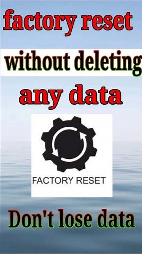 how to factory reset phone without losing data