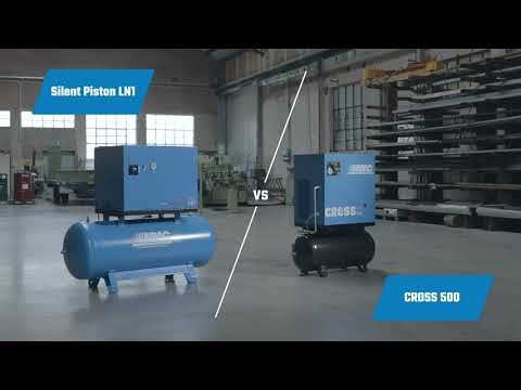ABAC Cross VSD Screw Air Compressors