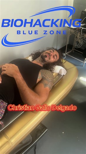 ✨ Biohacking Bluezone Experience ✨ We had Christian Gallo Delgado come into Biohacking Bluezone, and he absolutely loved the experience. 🧬 While optimizing his body and nervous system, he shared exciting insights about his new company, Hermetica Superfoods—rooted in conscious nutrition, vitality, and next-level wellness. This is what happens when biohacking meets aligned innovation: clarity, energy, and purpose. We love supporting founders who are elevating health for humanity. 🚀 #BiohackingBl