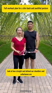 27K views · 5.7K reactions | Sharing this slim back & youthful posture workout plan again! ✨ Stick with it and you’ll soon achieve the results you want — it really works! Comment BAND if you want the one we use! #BeautifulBack #ShoulderOpening #SlimBack #HomeWorkout #FitnessRoutine #HealthyPosture #WellnessJourney #DailyExercise #StayActive #SelfCare | TaiChi With Mom | Facebook