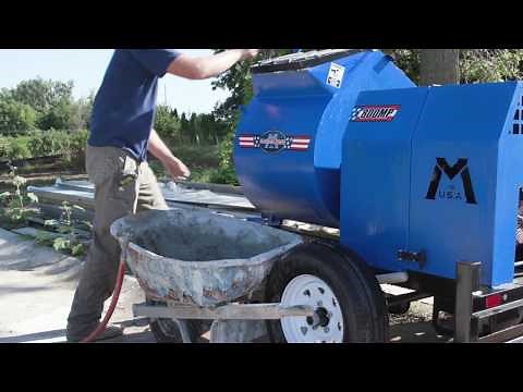 Marshalltown 800MP Mortar/Plaster Mixer