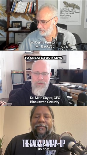 Ransomware locks your data with a public key, holding the private key to ransom. Early versions demanded payment within hours because the private key was stored on rented servers. Lose access to that key, and decryption becomes virtually impossible. #Ransomware #Cybersecurity #DataRecovery #Encryption #TechExplained | The Backup Wrap Up