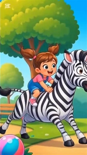 Balloon Zebra POPPED… and a REAL Zebra Ran Out! 😂🦓🎈