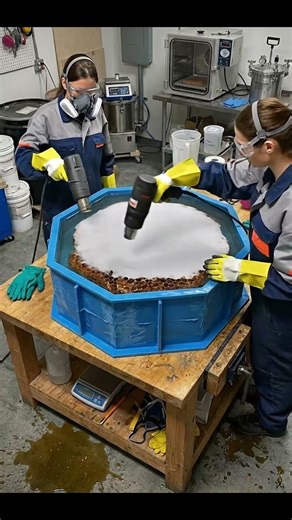 A Honeycomb Inside a Table This Hexagon Design Is Unreal | AI Generated