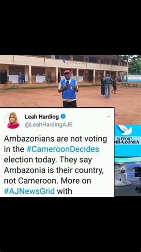 BREAKING: Local media outlets in Ambazonia are reporting that the Ambazonia population is boycotting the illegal Cameroun-organized election, adhering to the Ambazonia war of liberation leadership's directive to abstain from voting, emphasizing that Ambazonians are not Cameroonians. | Africa News Line 700