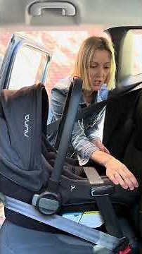 Nuna Pipa Aire Rx Install with a Seatbelt | Without the Base