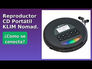 RESEÑA (2025) : Reproductor CD Portátil KLIM Nomad. DETALLES ESENZIALES