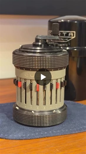 29x15 435 mechanical calculator Curta Type II. More complicated than most complicated watches. | Nevzat ŞİMŞEK 🇹🇷