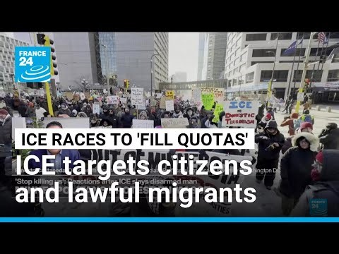 'It's not even policing': ICE agents unleash 'terror in communities they pass through' • FRANCE 24