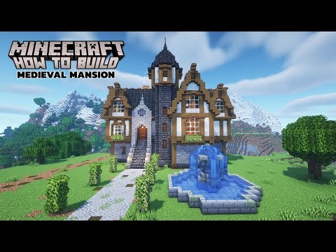 How to Build a Minecraft Medieval Mansion - Pt 1, Exterior
