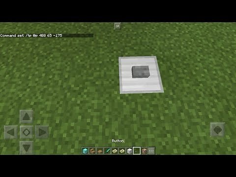 Minecraft - How to make teleport button