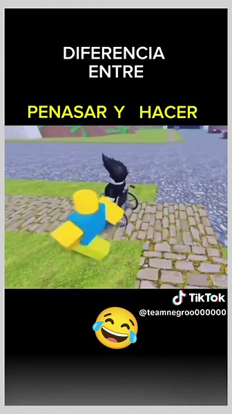 diferencia entre pensar y hacer #roblox #paratiiiiii #robloxedit #real