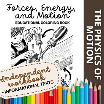 Force and Motion Reading Passages | Science | push and pull Worksheets