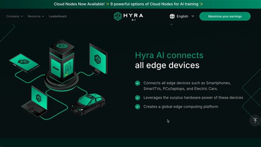 6.9K views · 131 reactions | The next AI revolution is the edge-native.  Hyra AI transforms idle edge devices (phones, laptops, EVs, smart TVs) into a decentralized AI supercloud. ⚙️ On-demand compute  Real-time inference 易 Borderless AI training Welcome to the hardware-accelerated, edge-powered future! | Hyra AI | Facebook