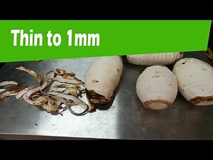 Automatic taro peeling machine