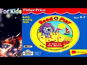 🦊 Fisher-Price Read & Play: A Day At The Beach With The Fuzzooly Family