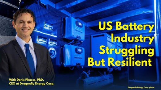 US Battery Sector Sputtering Under Trump, But Innovation is Key to Catching China | Markham Hislop