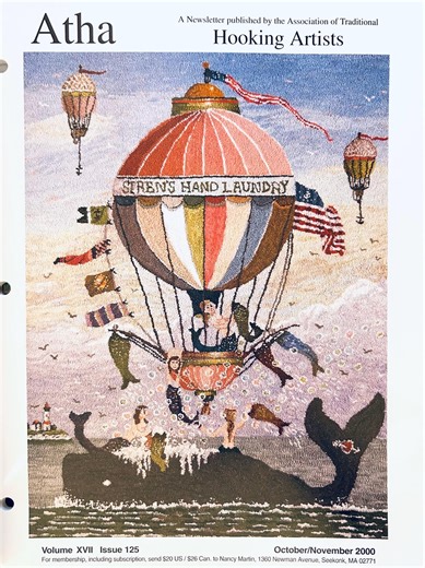 Rug Hooking Magazine, Atha Newsletter 2000, Rug Making, Rug Hooking Patterns, DIY Hooked Rugs, Rugmaking Book - Etsy Australia