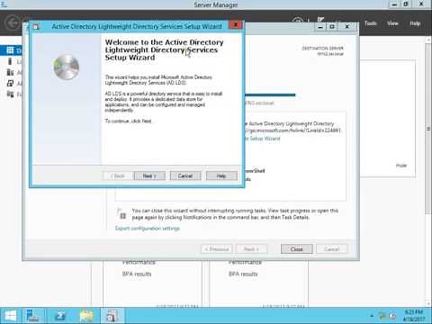 How to create Replica On ADLDS In server2012R2 part 2