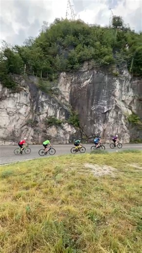 Stage 1: The Giro has officially begun. Weather's not perfect, but the energy is! Riders are out, the Dolomites are calling. 🚴‍♂️🌧️⛰️ | Giro delle Dolomiti