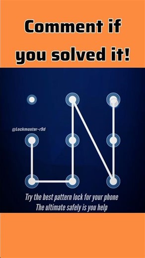 Hardest Android pattern lock ever 🔒😱 #viral #pattern #indonesia #1000subscriber