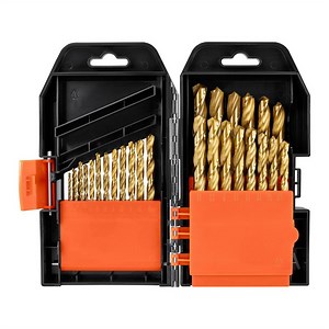Titanium Drill Bit Set, 29-Piece